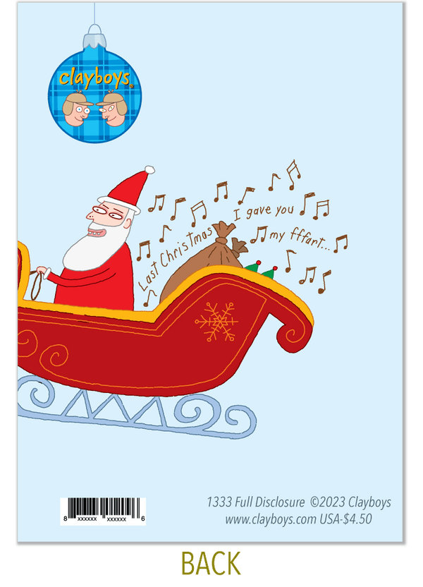 1333 Full Disclosure - Clayboys Cards