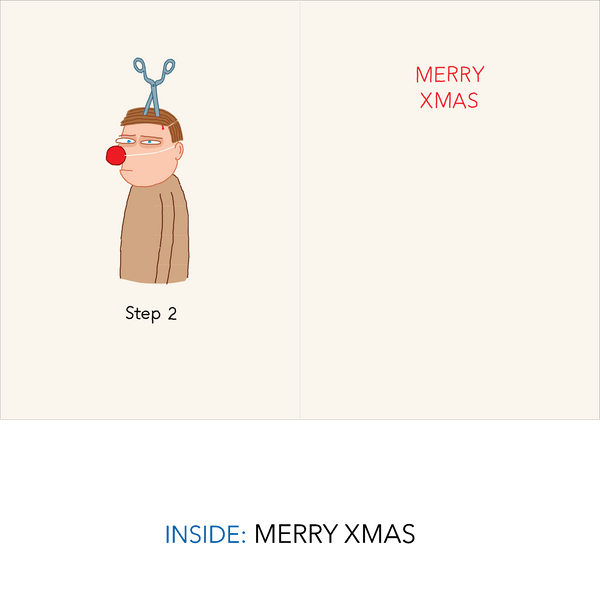 1471 Easy Rudolph Costume - Clayboys Cards