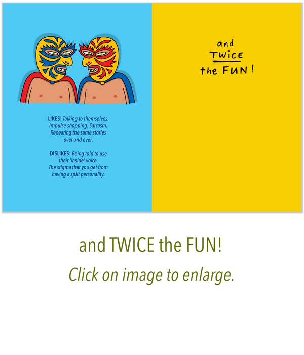 1118 Gemini Astrology and Any Occasion Card from Clayboys - Clayboys Cards